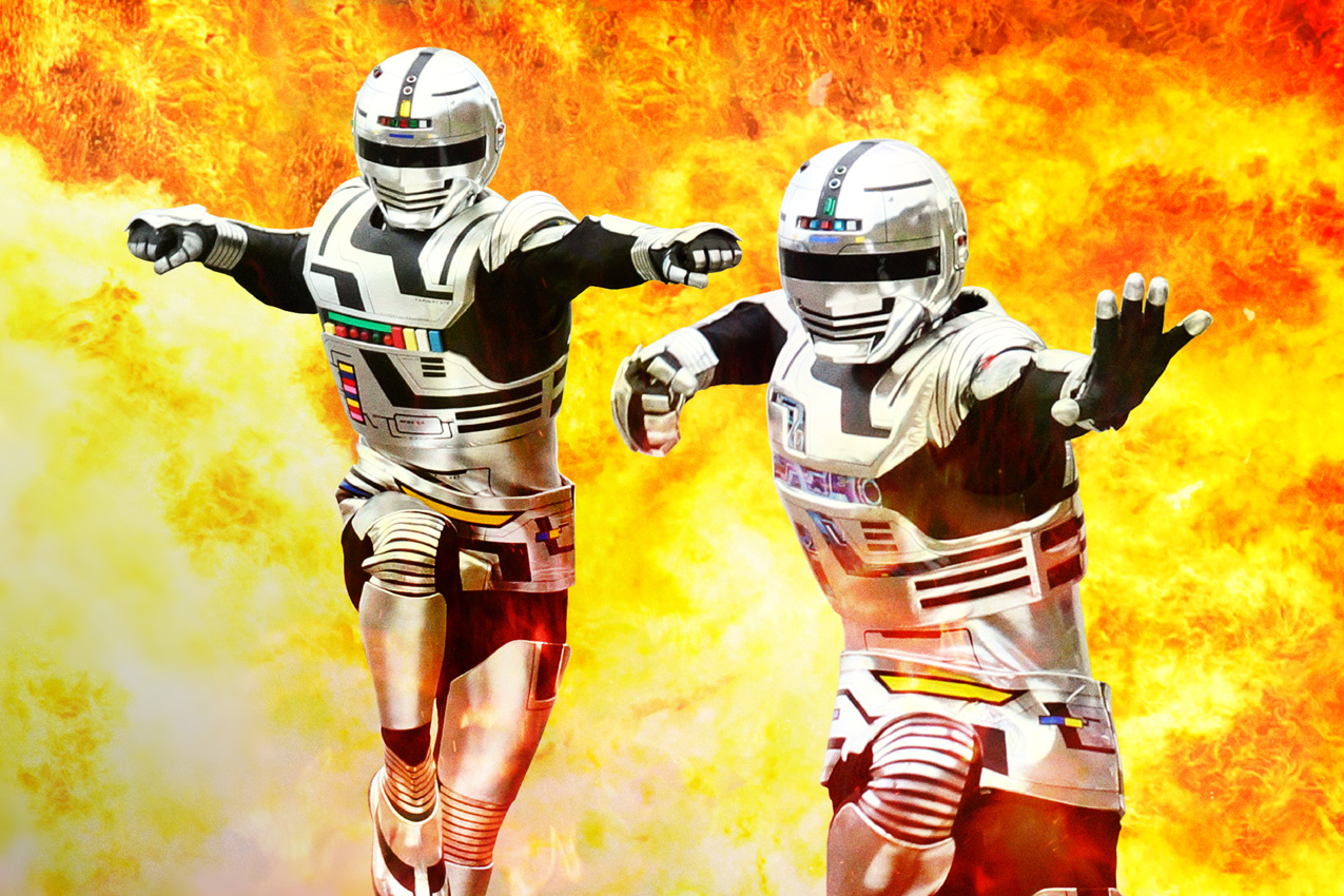 Space Sheriff Gavan THE MOVIE Clip: Double Jouchaku - JEFusion