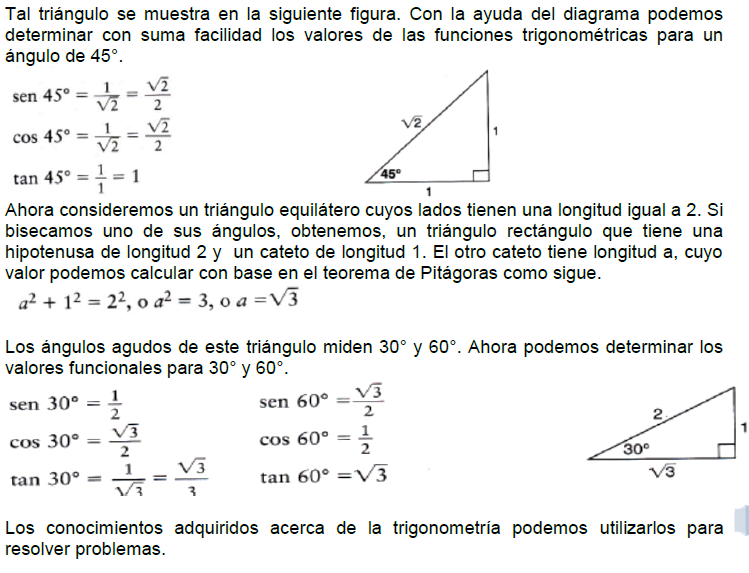 GRADO 10° TRIGONOMETRIA: RAZONES TRIGONOMETRICAS | Pensamiento de ...