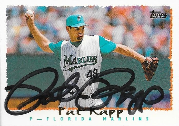 foul bunt: TTM Success - Pat Rapp