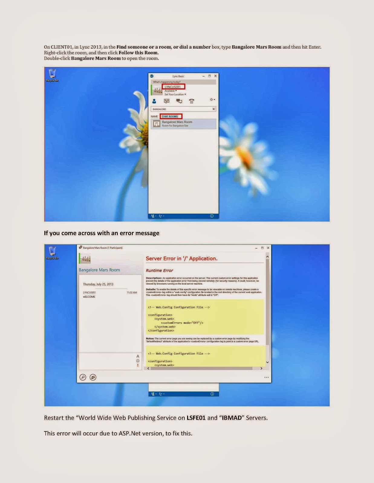 Microsoft Technology Technical Blog Lync Server 2013 Chat Rooms And Experiencing Persistent