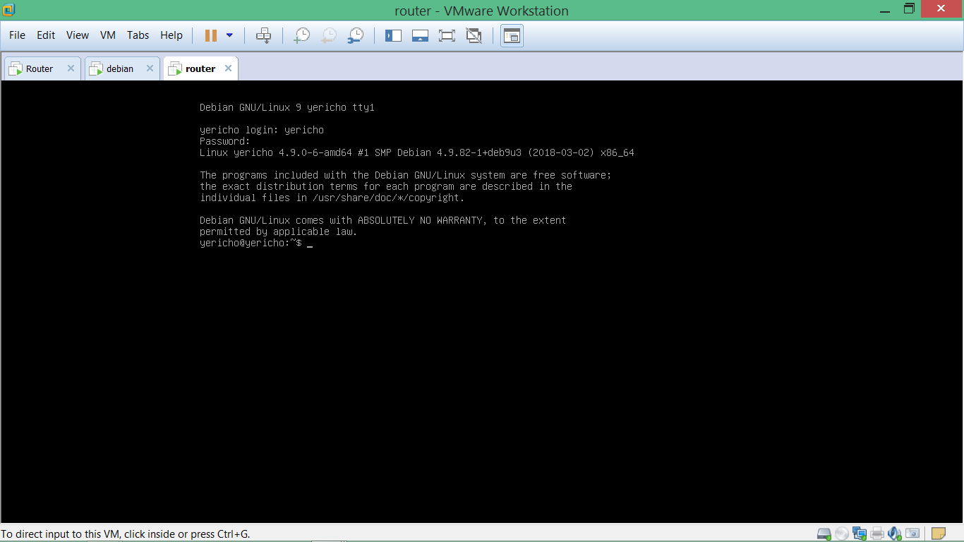 Debian 9: Konfigurasi Virtual Router pada Debian 9