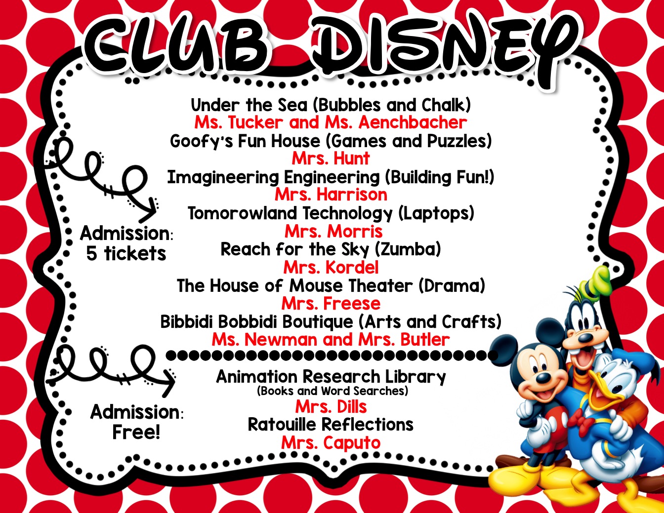 Club Disney!