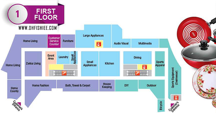 oh{FISH}iee: *New* Upgraded Shopping Experience at AEON Revamped Outlet