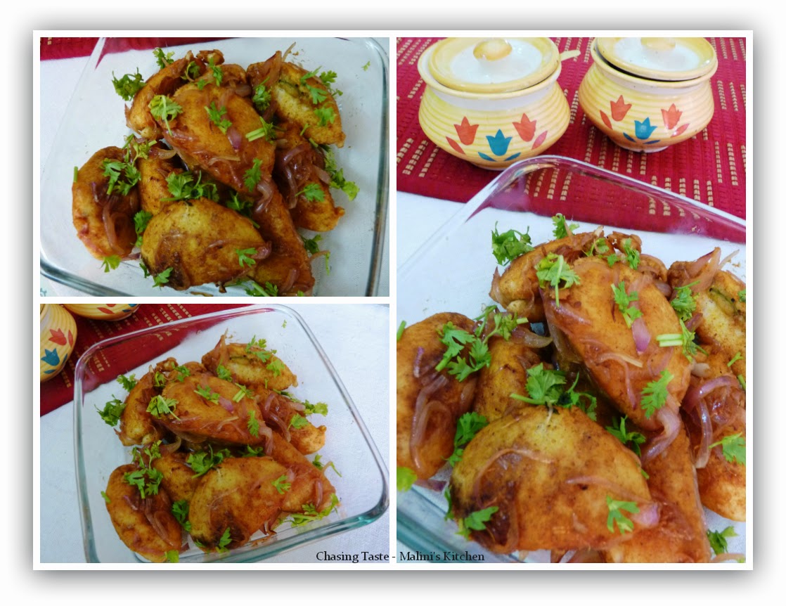 Chasing Taste: Masala Stuffed Idli Recipe