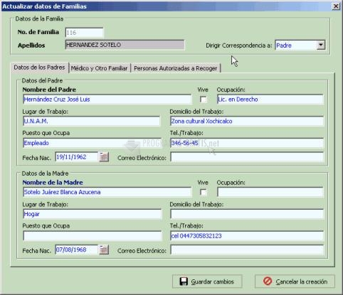 Software comercial de Sistemas de información en escuelas