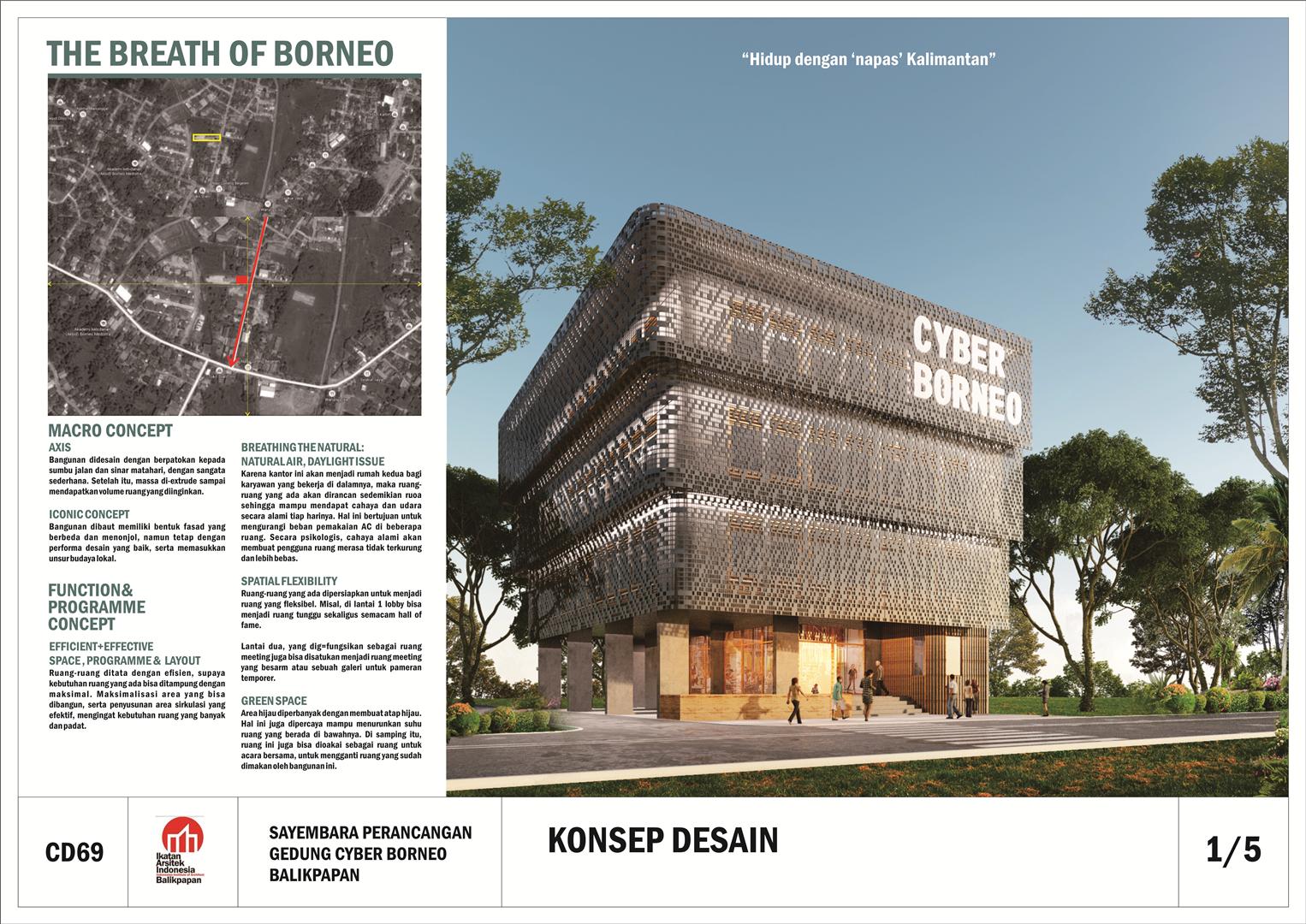 hanjavacana: Breath of Borneo - Sayembara Perancangan Gedung Cyber ...