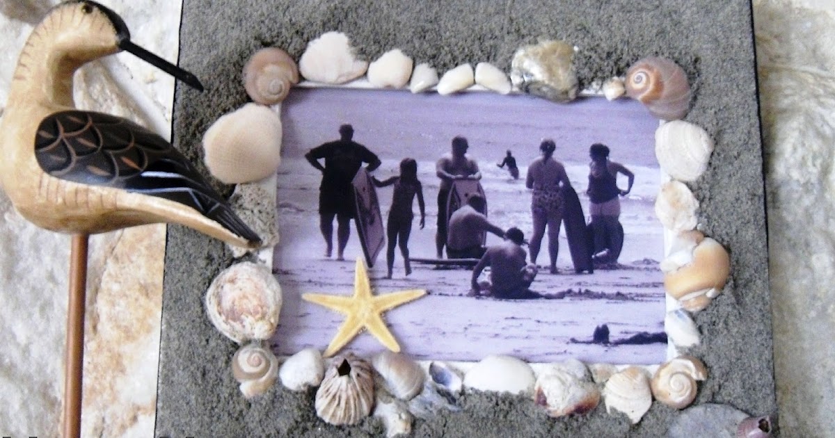 HollysHome Family Life: Beach Sand Photo Frames