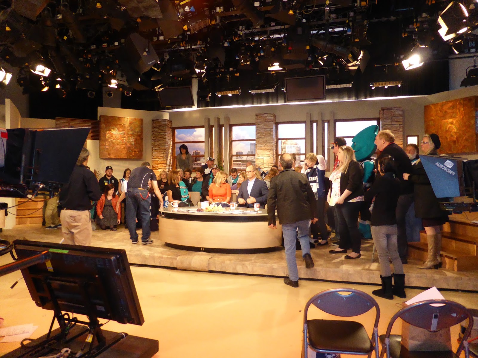 Natalie in Melbourne: Channel 7's Sunrise show