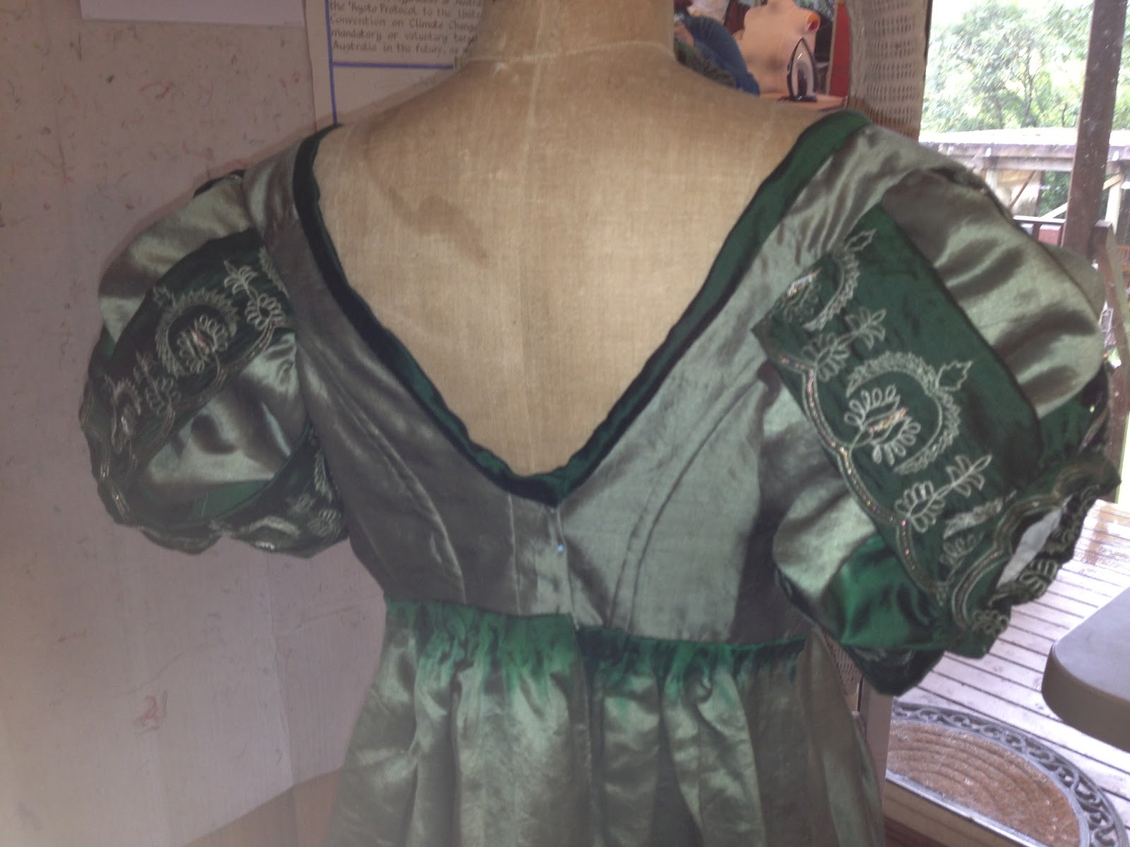 The Tailor's Apprentice: Making gowns in the style of 1813 to celebrate ...