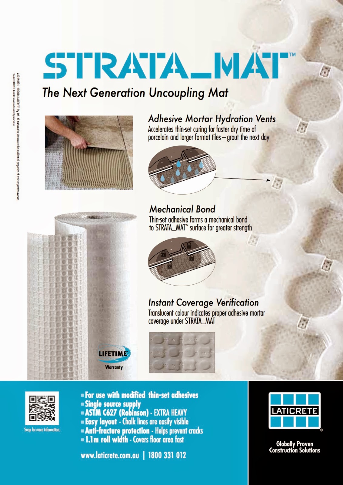 Laticrete Conversations: Uncoupling Mat