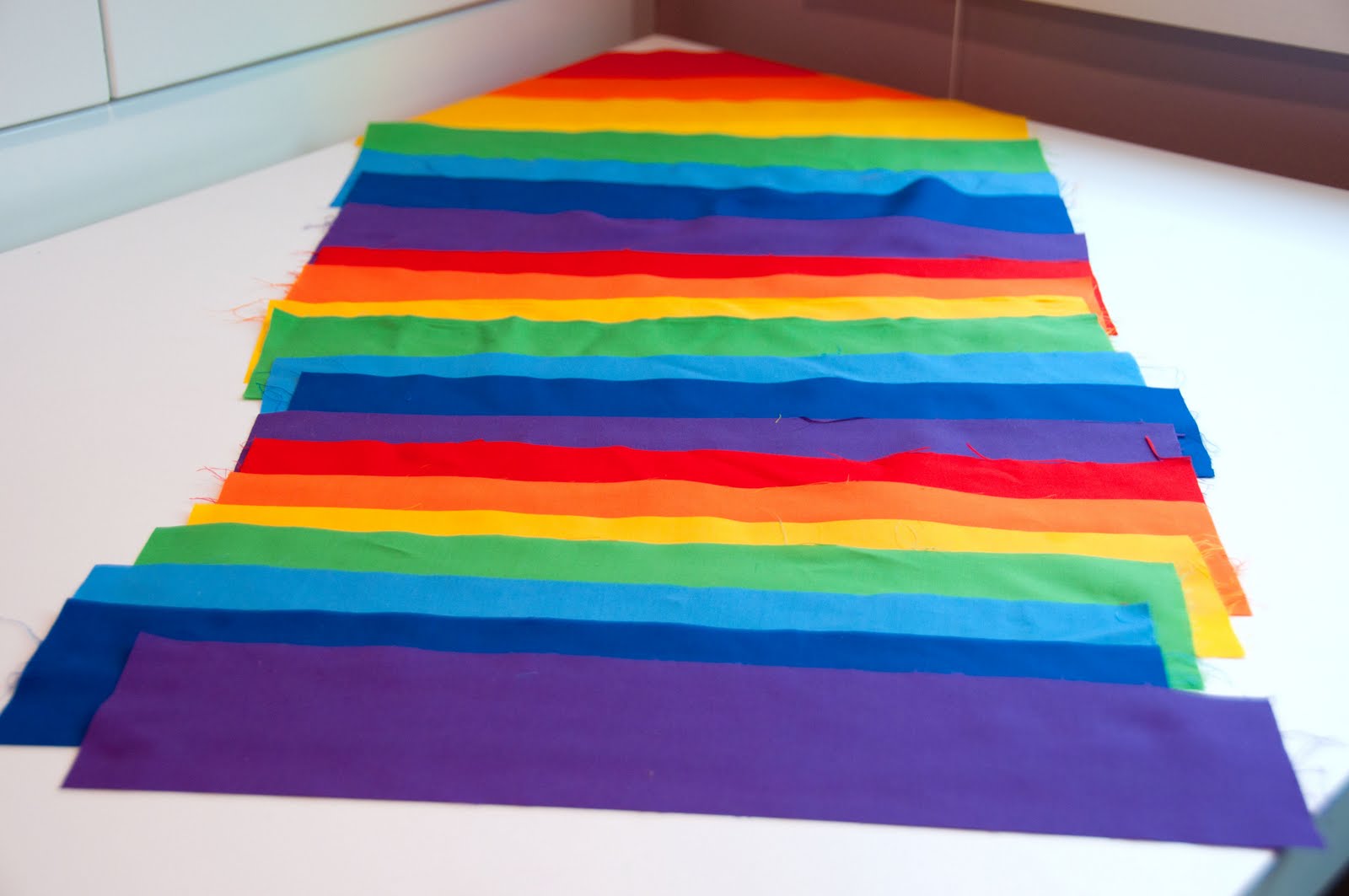 Aesthetic Nest: Sewing: Rainbow Wrap Skirt (Tutorial)