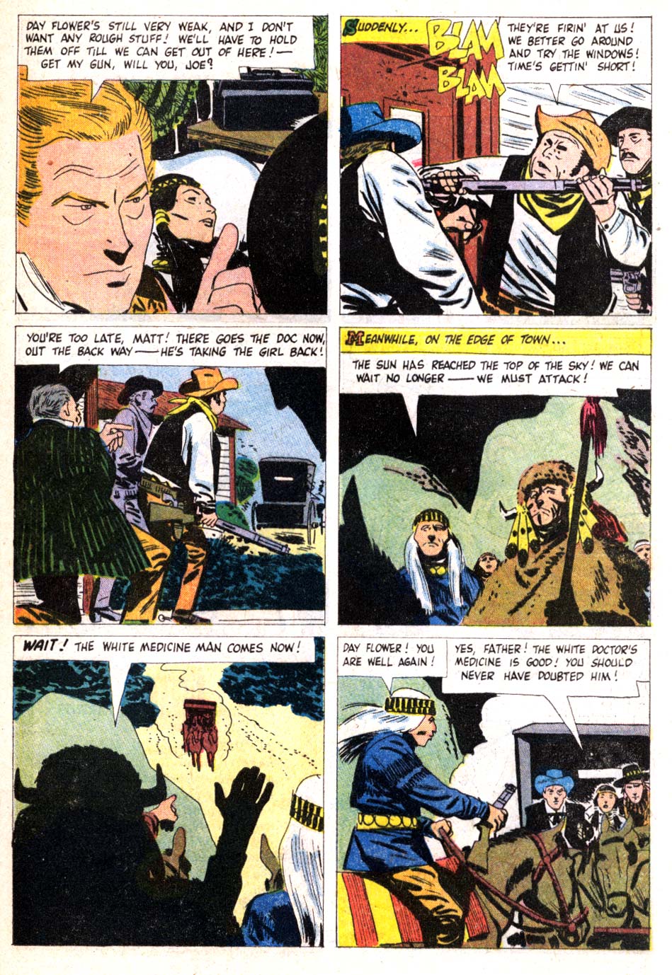 The ALEX TOTH archives: TOTH - FOUR COLOR COMICS 0877 - Frontier Doctor ...