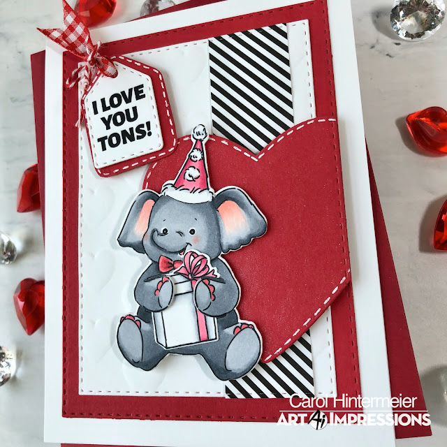 Art Impressions Blog: Lovable Animals Valentines Cards | Art Impressions