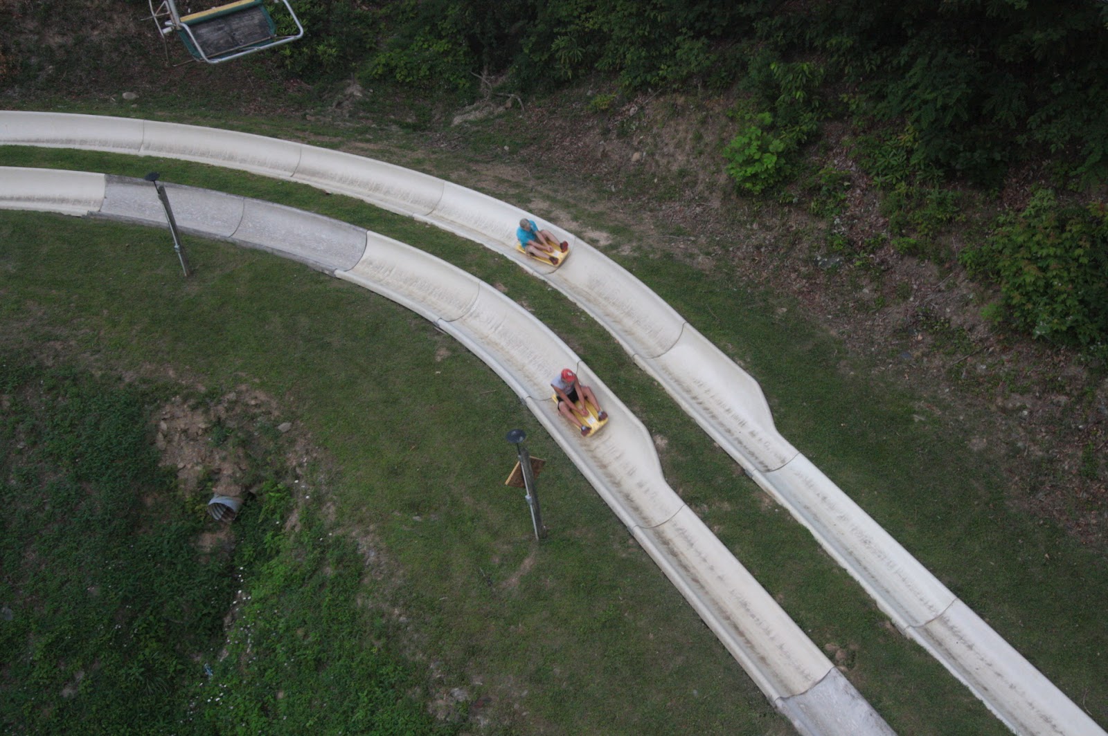 Ultimate Orlando Blog: Alpine slide at Ober Gatlinburg