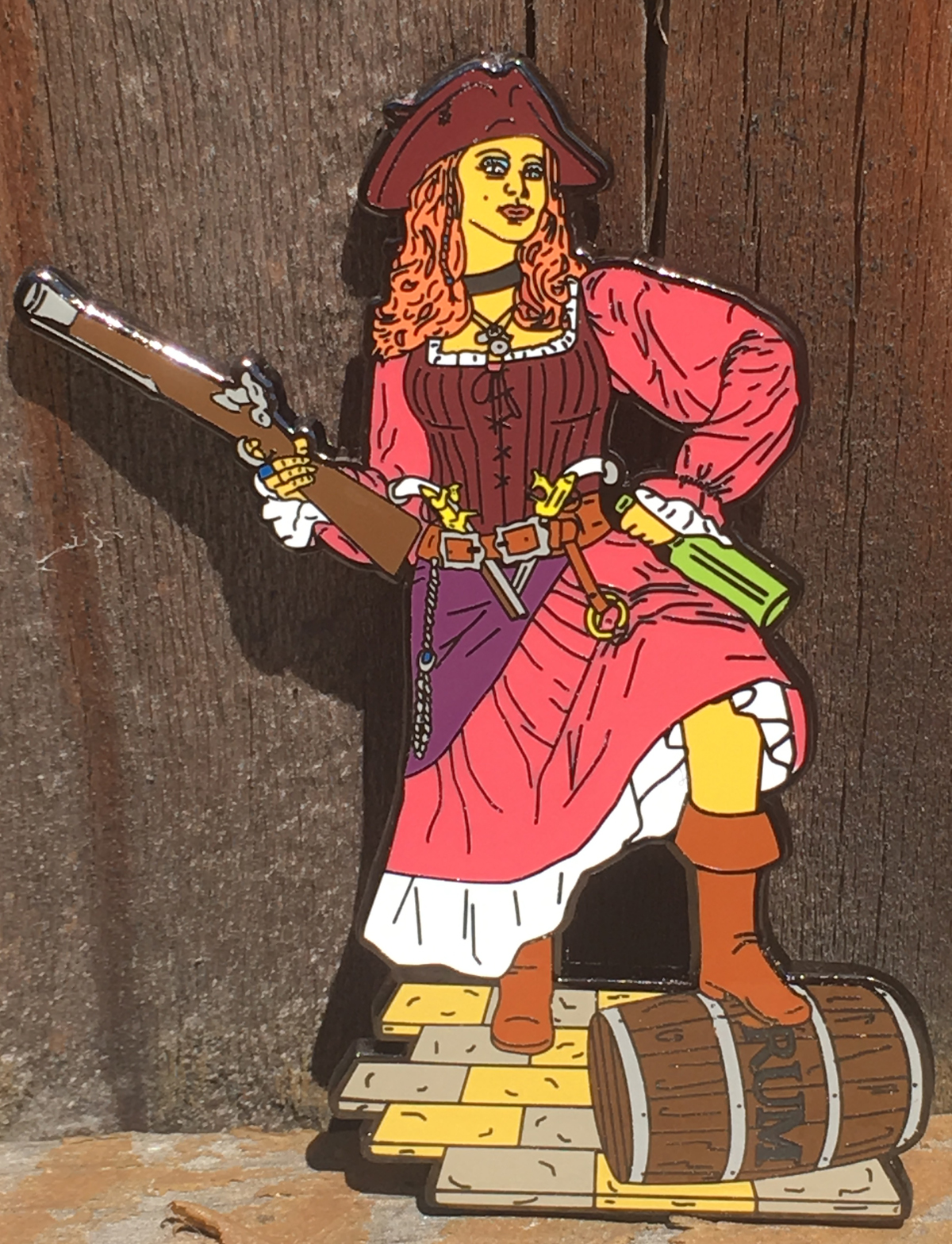 DISNEYLAND: Pirates of the Caribbean - History Of The Redhead and ...