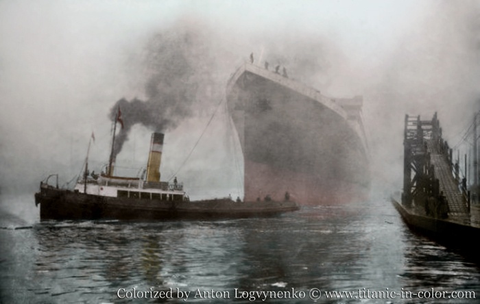 The Real Titanic in color - Titanic 3D