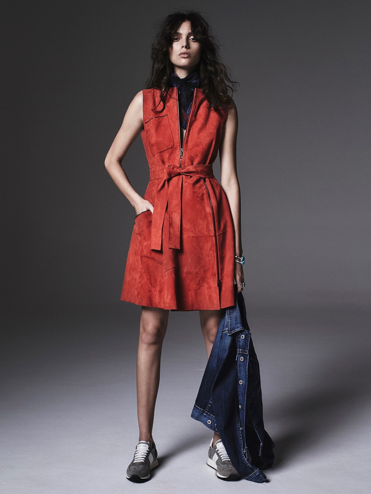 charlee fraser by jake terrey for elle australia january 2016 | visual ...