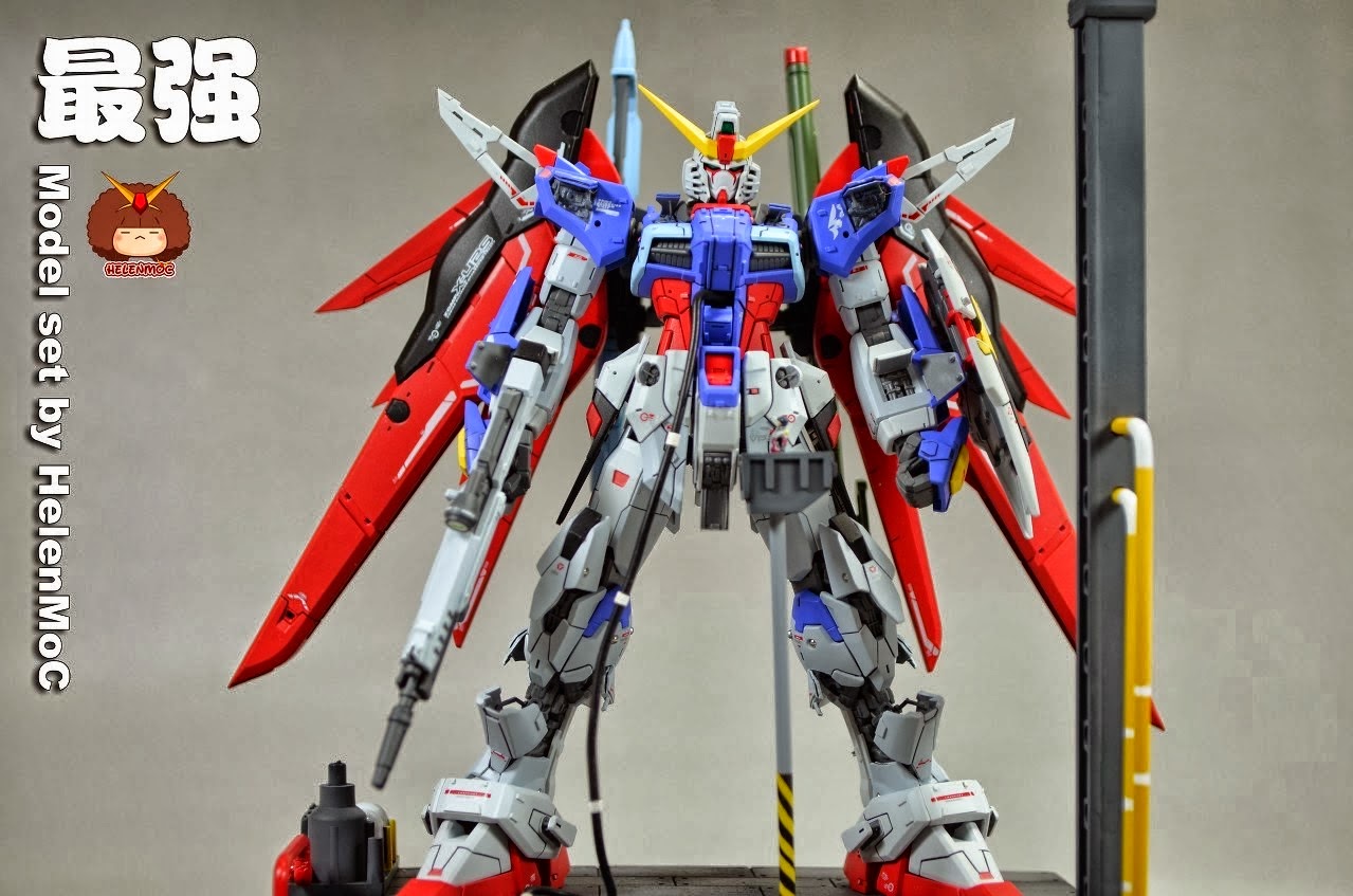 RG 1/144 Destiny Gundam "Maintenance Hatch Open" Custom Build