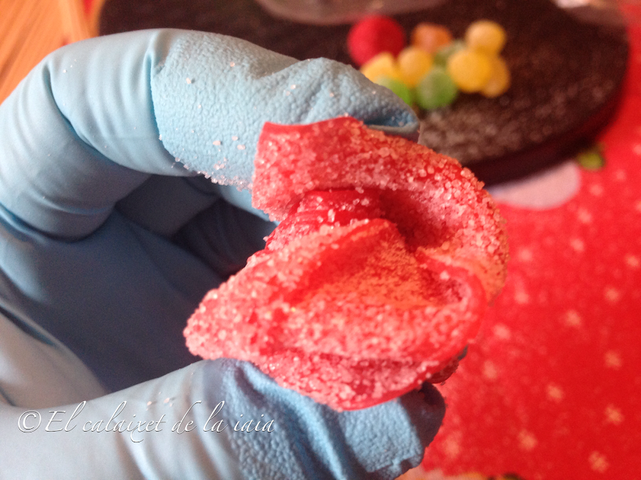 Ramo de rosas de chuches paso a paso | Cocina