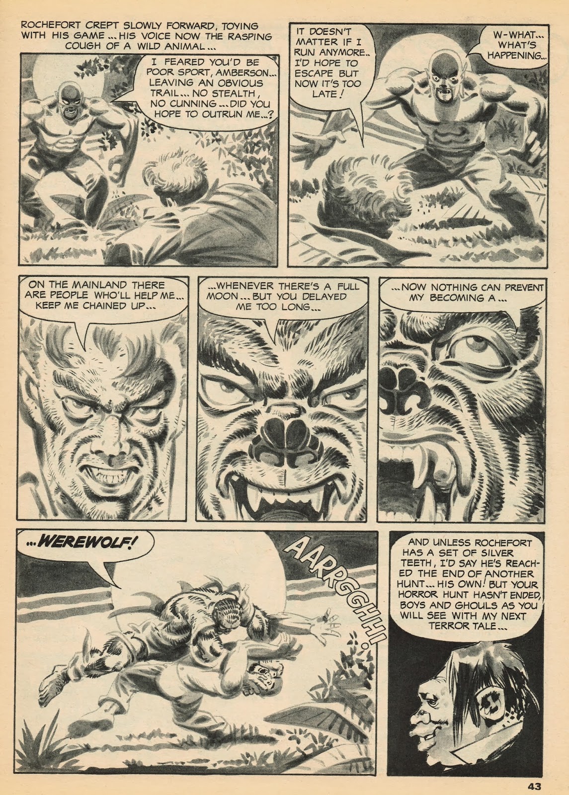 Cap'n's Comics: Isle of the Beast! by Steve Ditko