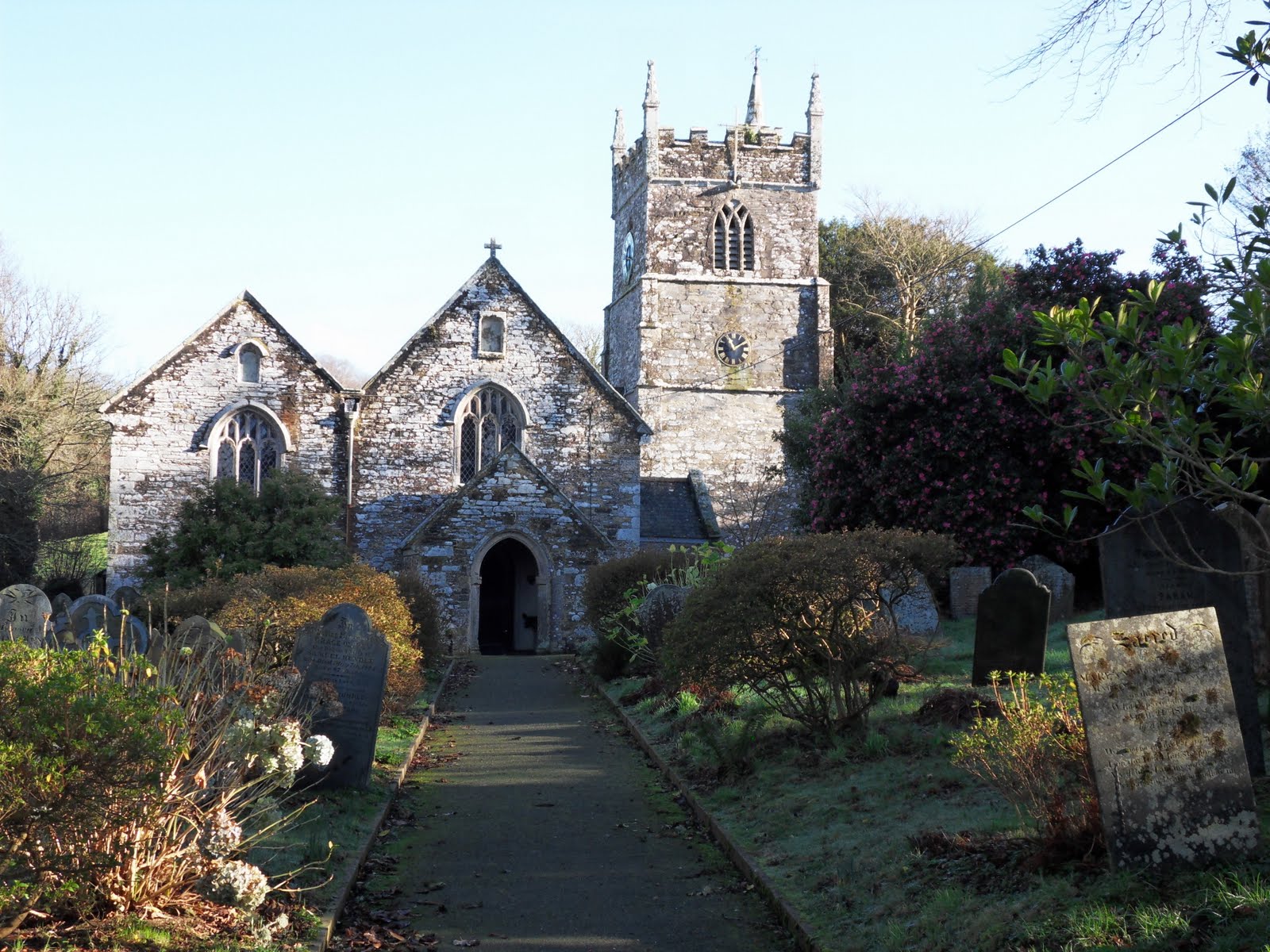67 Not Out: St Symphorian The Church At Veryan Cornwall
