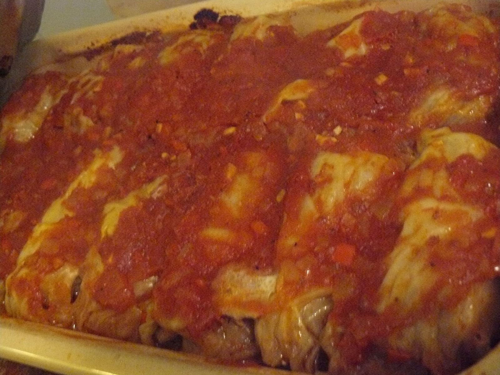 Anny's Red Plate: And after all that...Cabbage Rolls