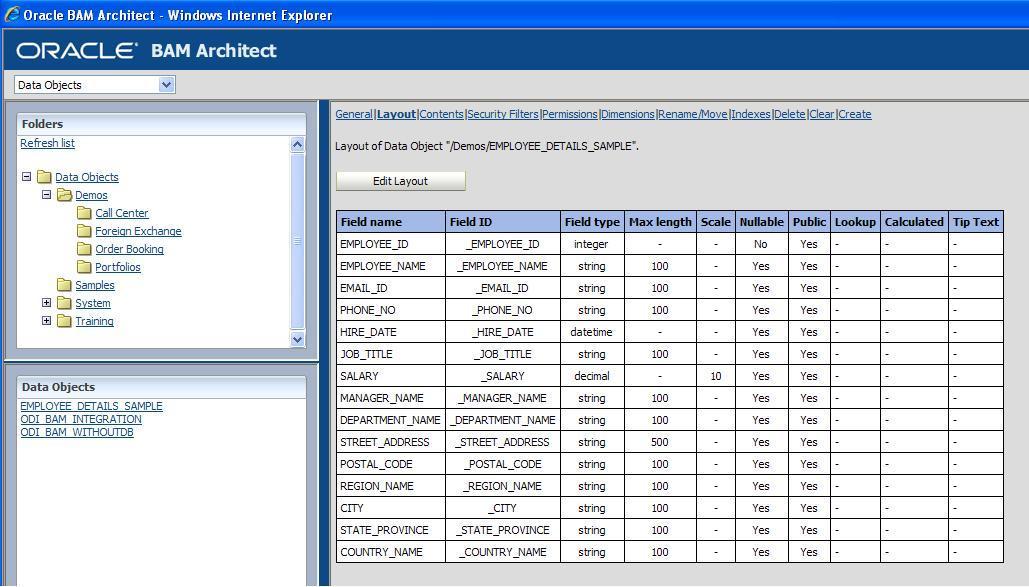 ODI (Oracle Data Integrator) -Oracle BAM Integration