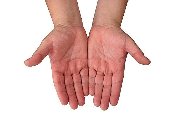 BUILDING THE BLOCKS...: When you give- with BOTH HANDS.