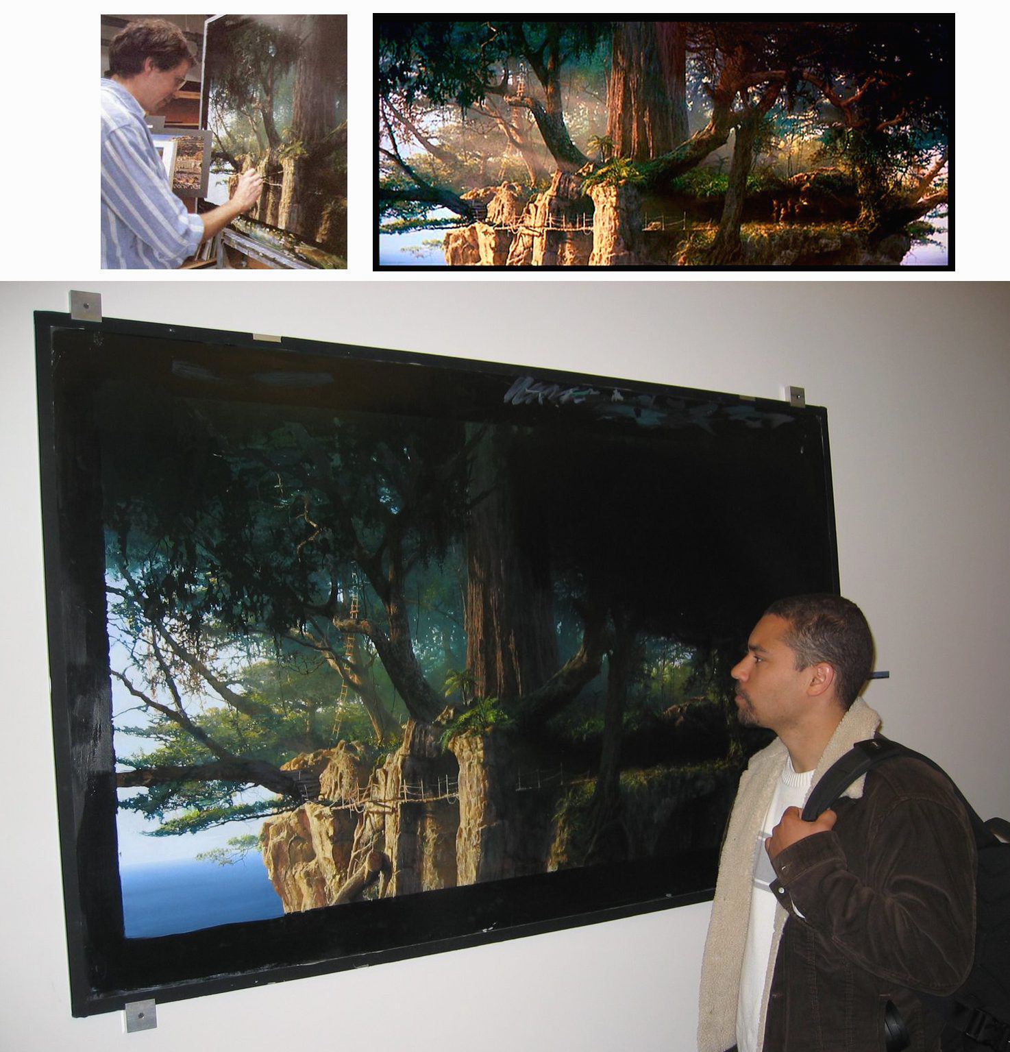 Matte Shot - a tribute to Golden Era special fx: The Artist at Work ...