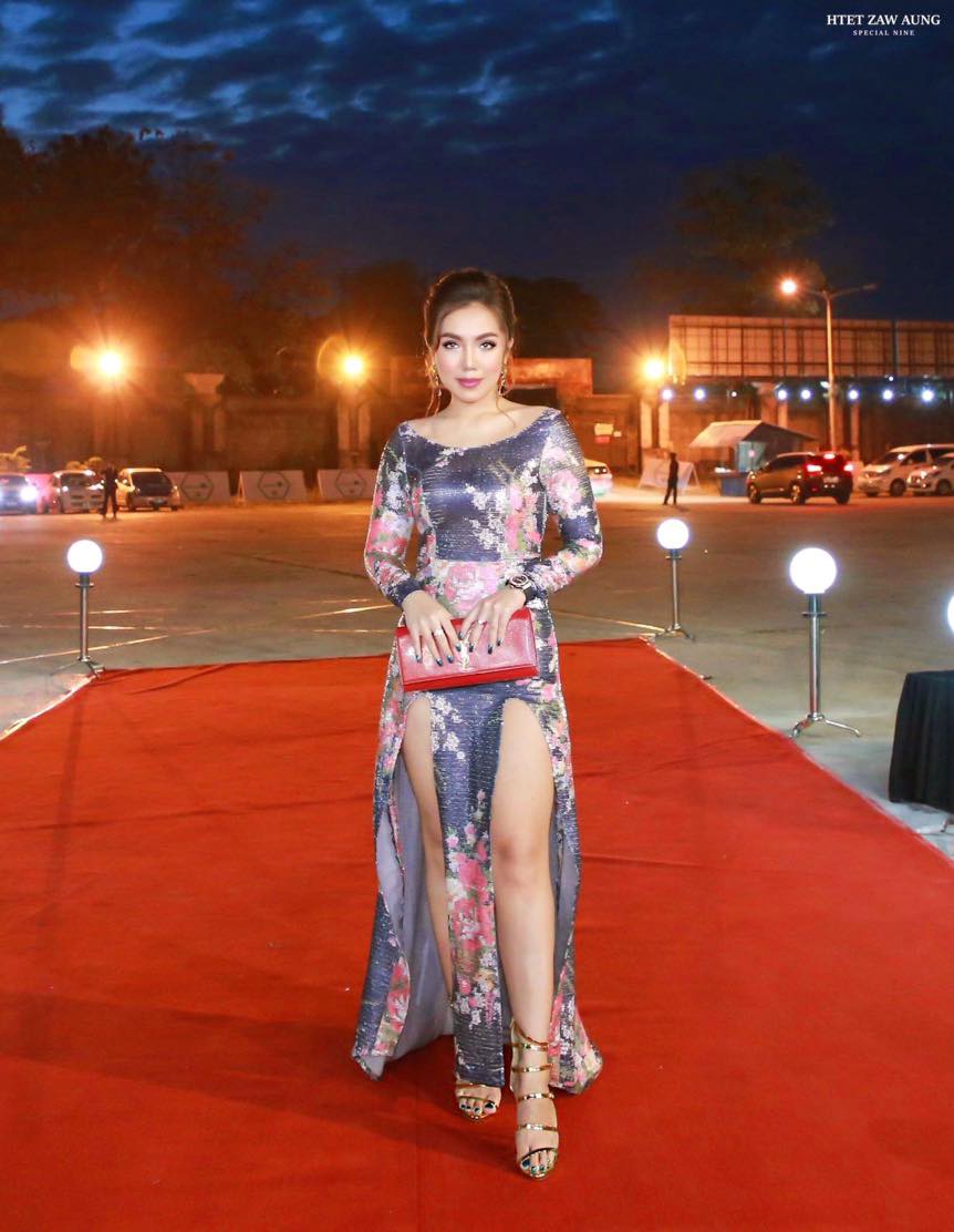 Warso Moe Oo Fashion Outfit - Shwe FM Night
