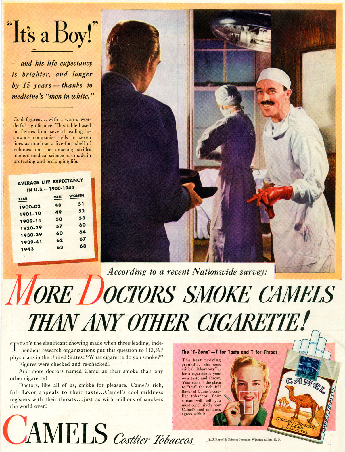 30 Outrageous Vintage Cigarette Ads Claimed That “More Doctors Smoke ...