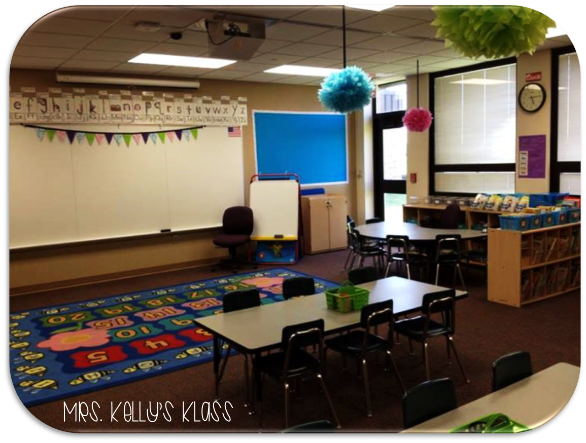 Mrs. Kelly's Klass: My new K classroom... the big reveal! ;)