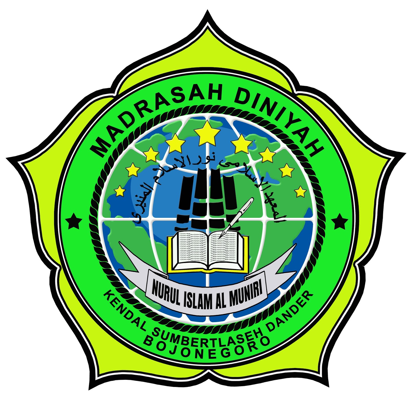 PP.NURUL ISLAM AL-MUNIRI Bojonegoro: Logo dan Kop Madin Nurul Islam Al ...