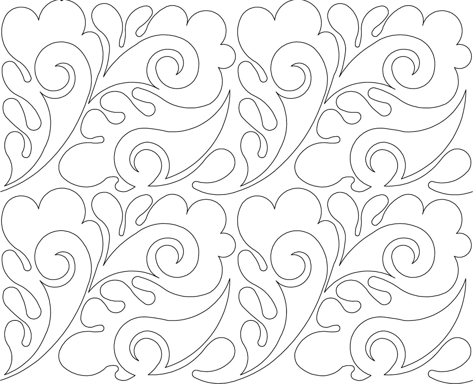 Fabadashery Longarm Quilting: French General quilt made by Mercedes