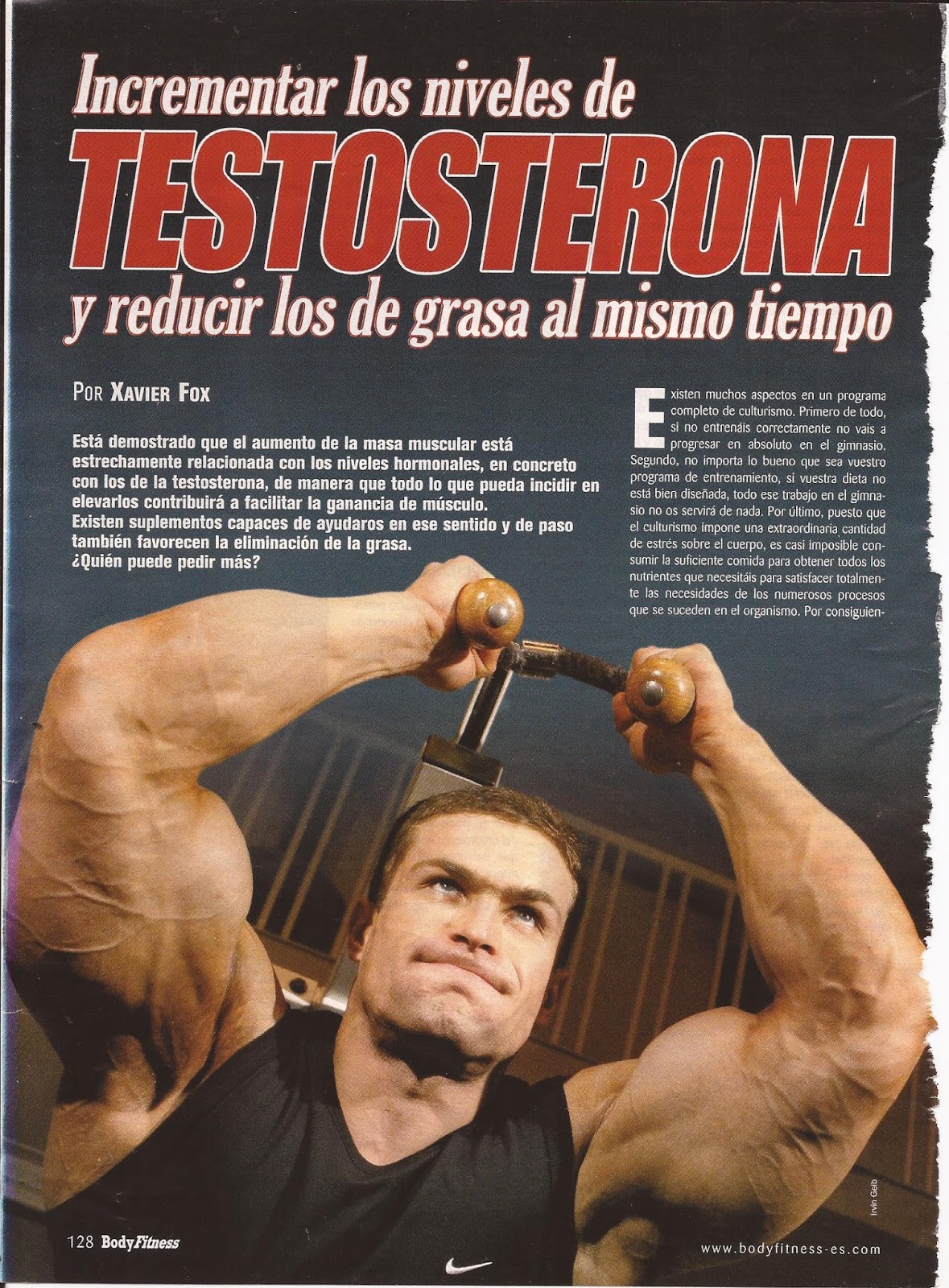 CULTURISMO EXTREME: INCREMENTAR LOS NIVELES DE TESTOSTERONA Y REDUCIR ...