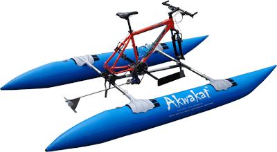 Perahu Plastik Thetrekkers.com: Sepeda air yang sesungguh nya