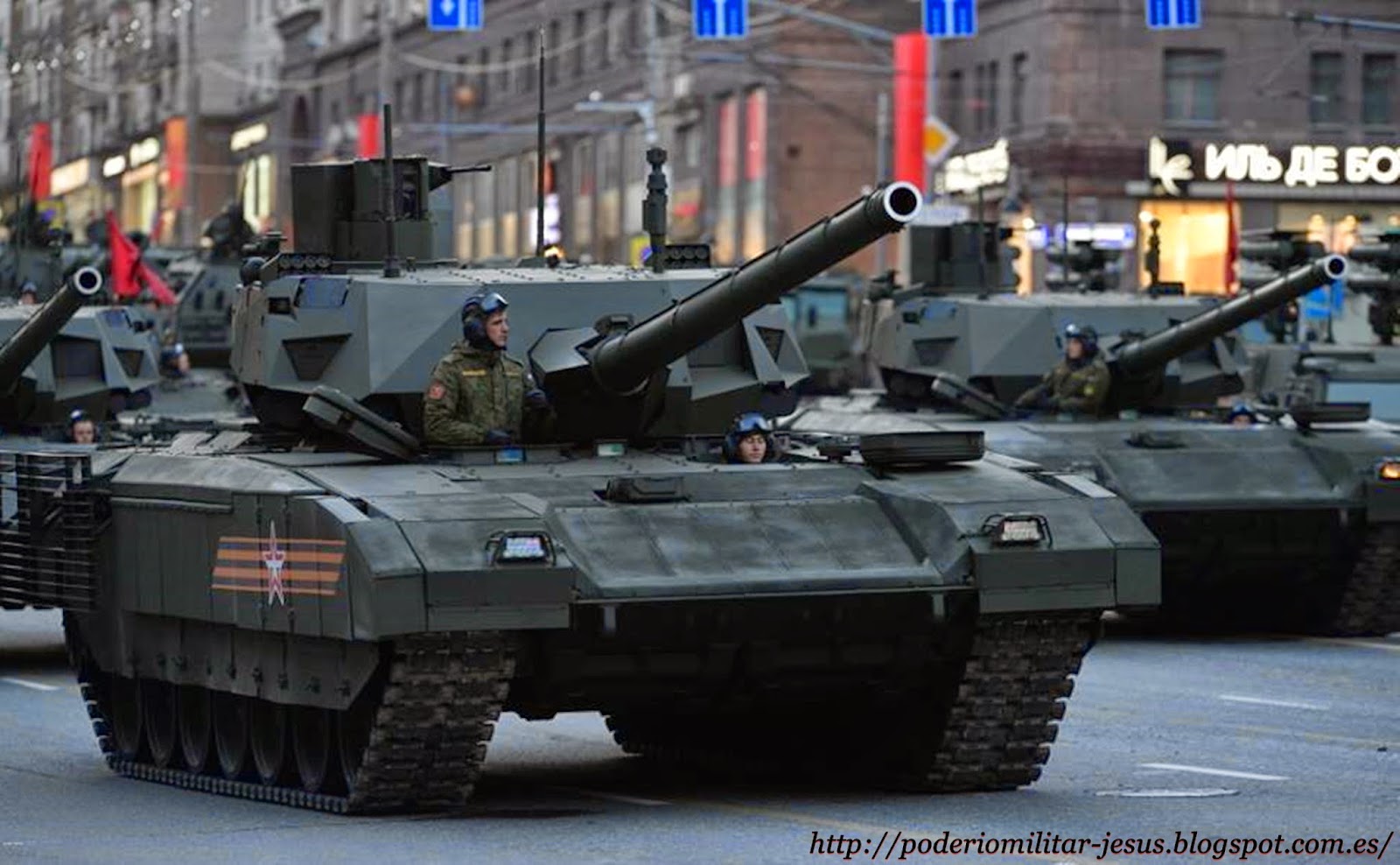 Poderío Militar: Fabricación en serie del nuevo tanque ruso Armata ...