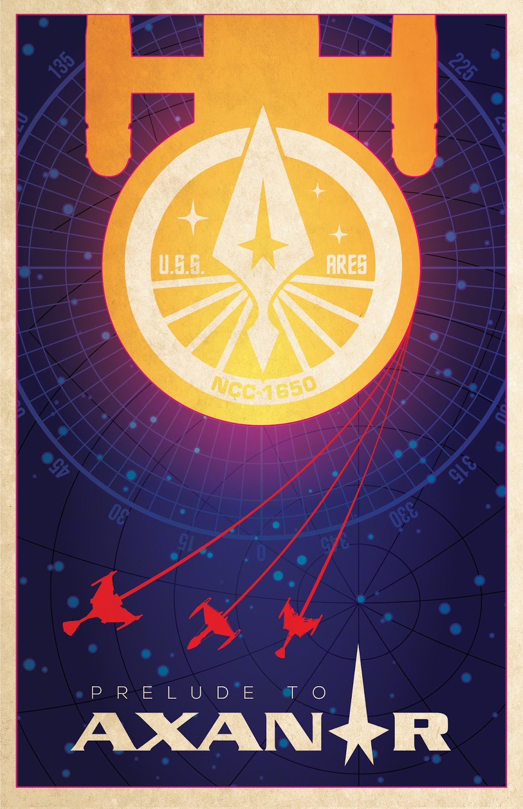 Tyken's Rift: Star Trek Prelude to Axanar Blu-Ray Artwork