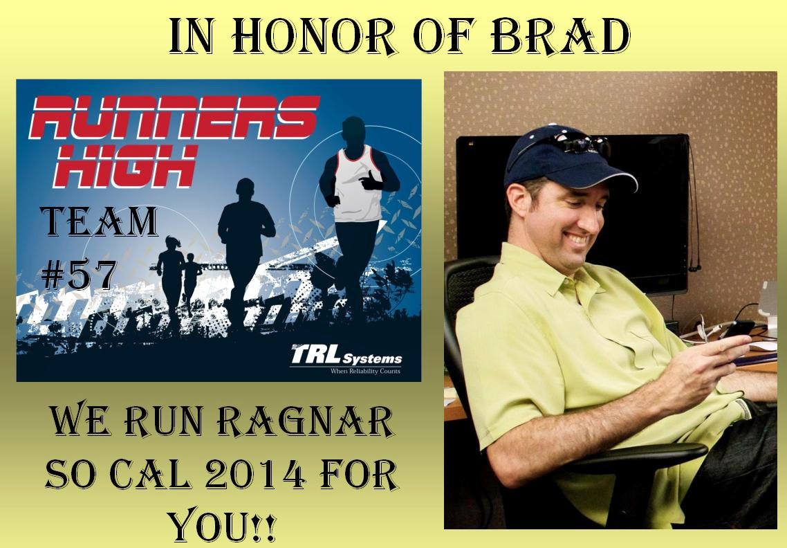 Boston Bound Brunette: 4/4-4/5/14: Ragnar So Cal Relay (Runner's High)