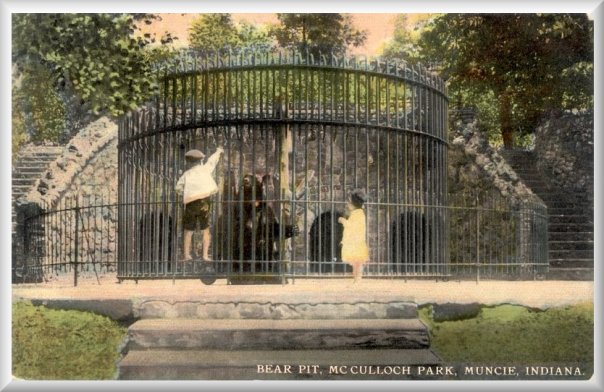 The Circus "NO SPIN ZONE": Bear Pit-- McCulloch Park, Muncie Indiana