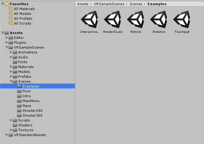 Unity、VR、センサー、Leap Motion、Oculus: Unity 5.3 VR Sampleをインストール、試してみる