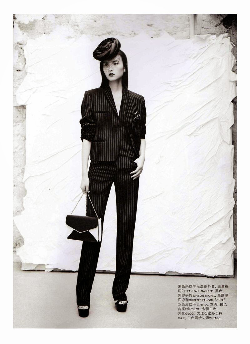 EDITORIAL: Lu Ping Wang in (China) SKP Magazine, Spring/Summer 2015 ...