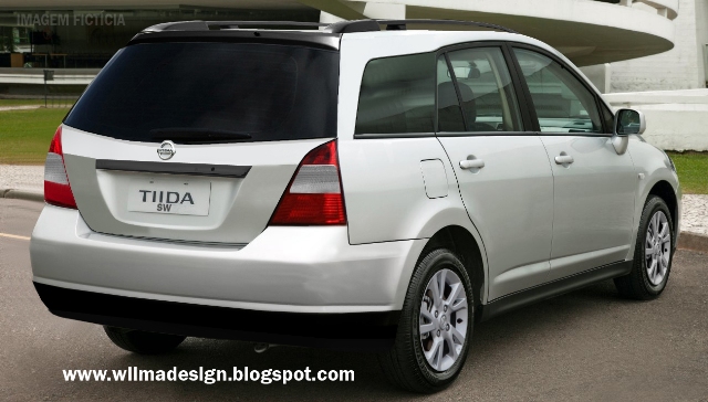 W.Lima Design: A nova integrante da família japonesa - Nissan Tiida SW