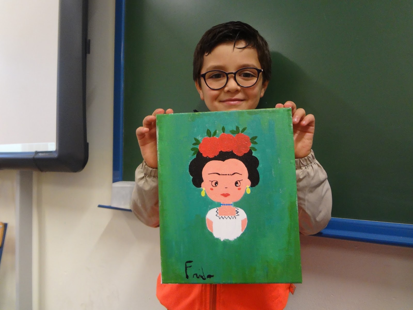 LA PIZARRA DE LA CLASE: FRIDA KAHLO