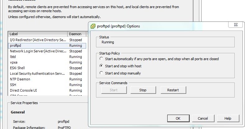 VMware Front Experience: [Release] ProFTPD (FTP server) for VMware ESXi 5.x