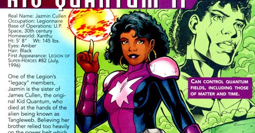 The Legion of Super Bloggers! : Who's Who: Kid Quantum II