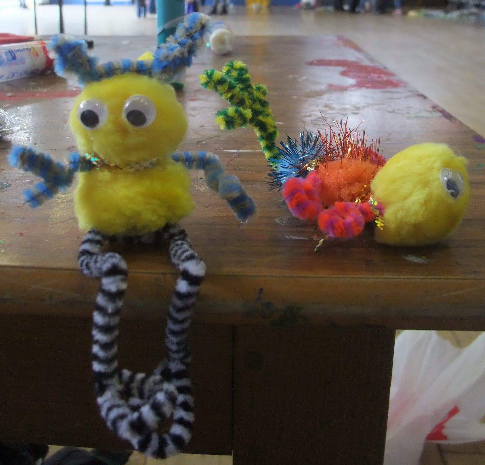 Sarah Campbell Arts: Fuzzy Monsters