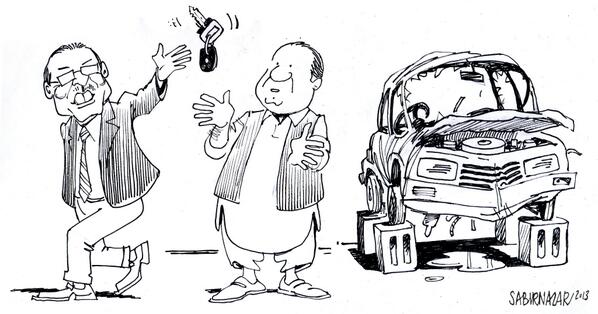 Creative Pakistan: Cartoon Times-Pakistan Politics -01