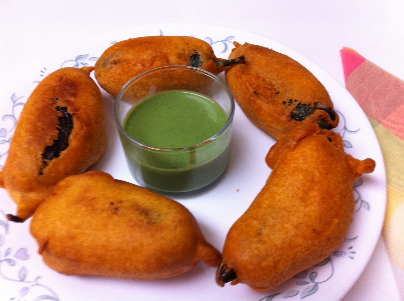 E-Cooking: Mirchi Bajji