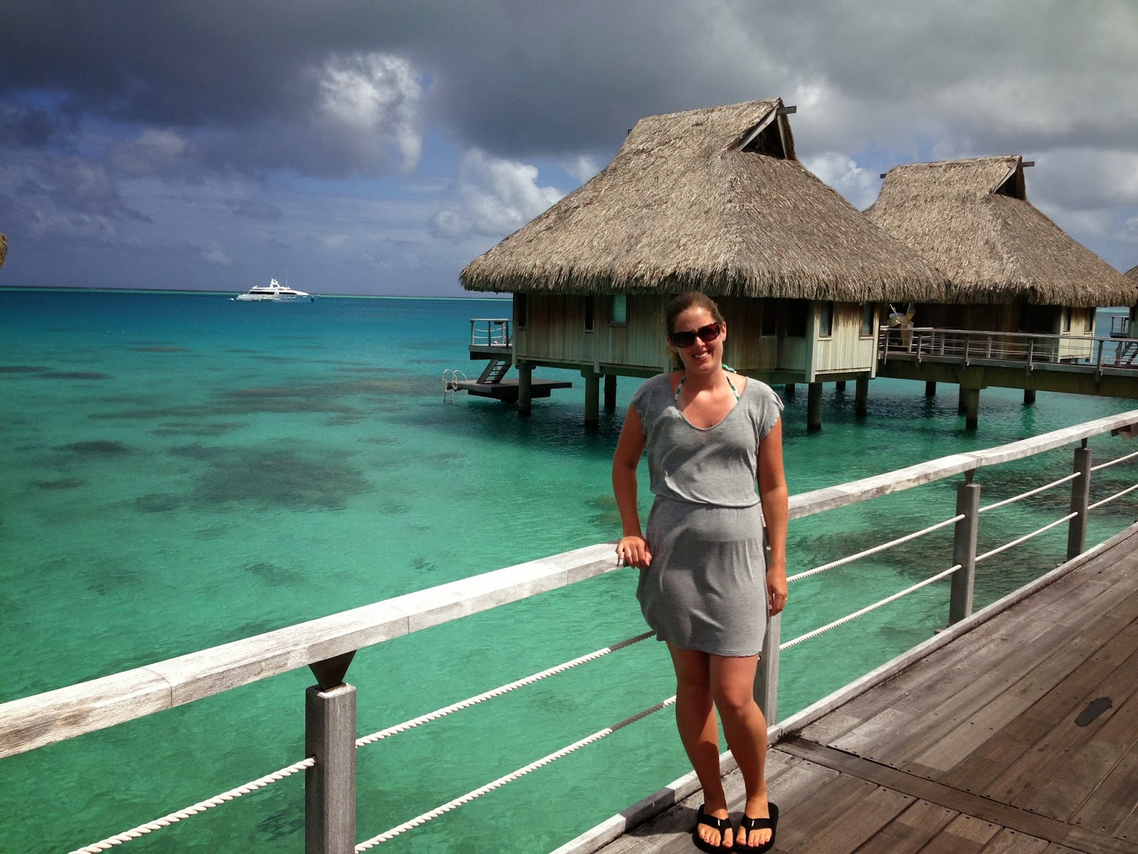 Ricky, Melissa, Dylan, Lauren and Ethan: Bora Bora